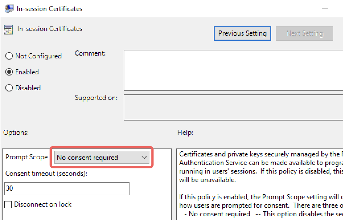 Citrix FAS – Azure AD CBA Single Sign-On (SSO) without a PRT