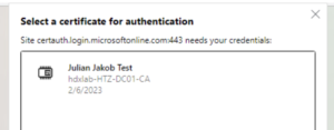 Citrix FAS – Azure AD CBA Single Sign-On (SSO) without a PRT