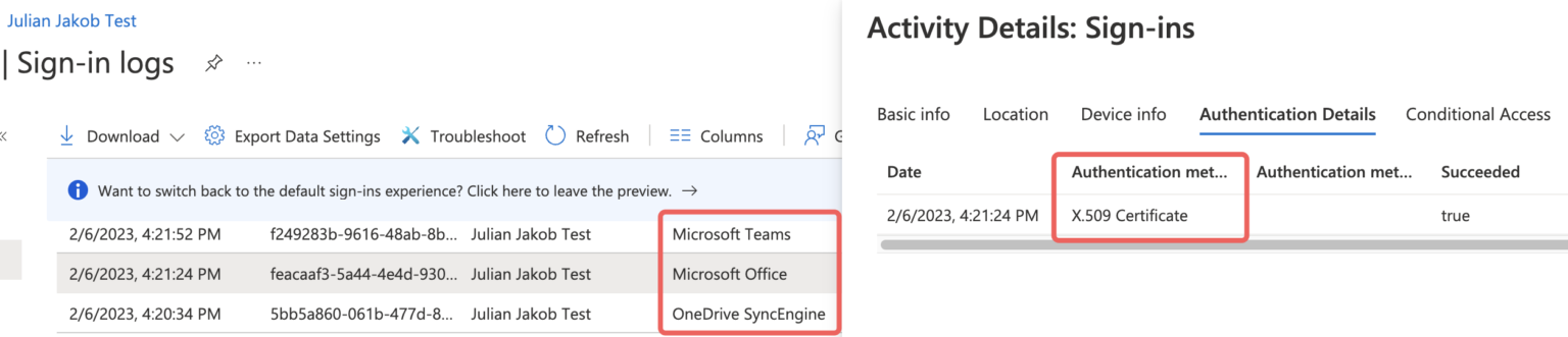 Citrix FAS – Azure AD CBA Single Sign-On (SSO) without a PRT